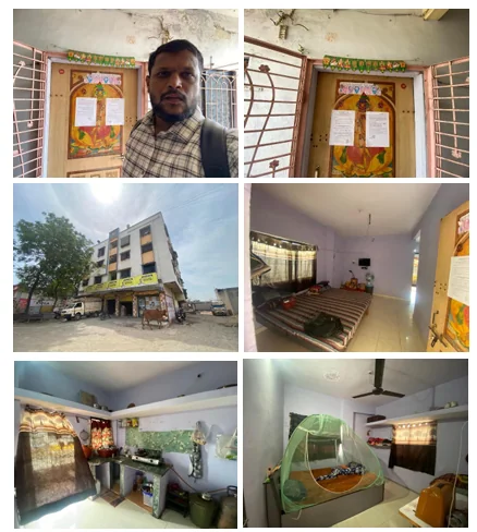 Flat No. 303, 3rd Floor, Shukun Complex, Near Swami | AuctionHub India