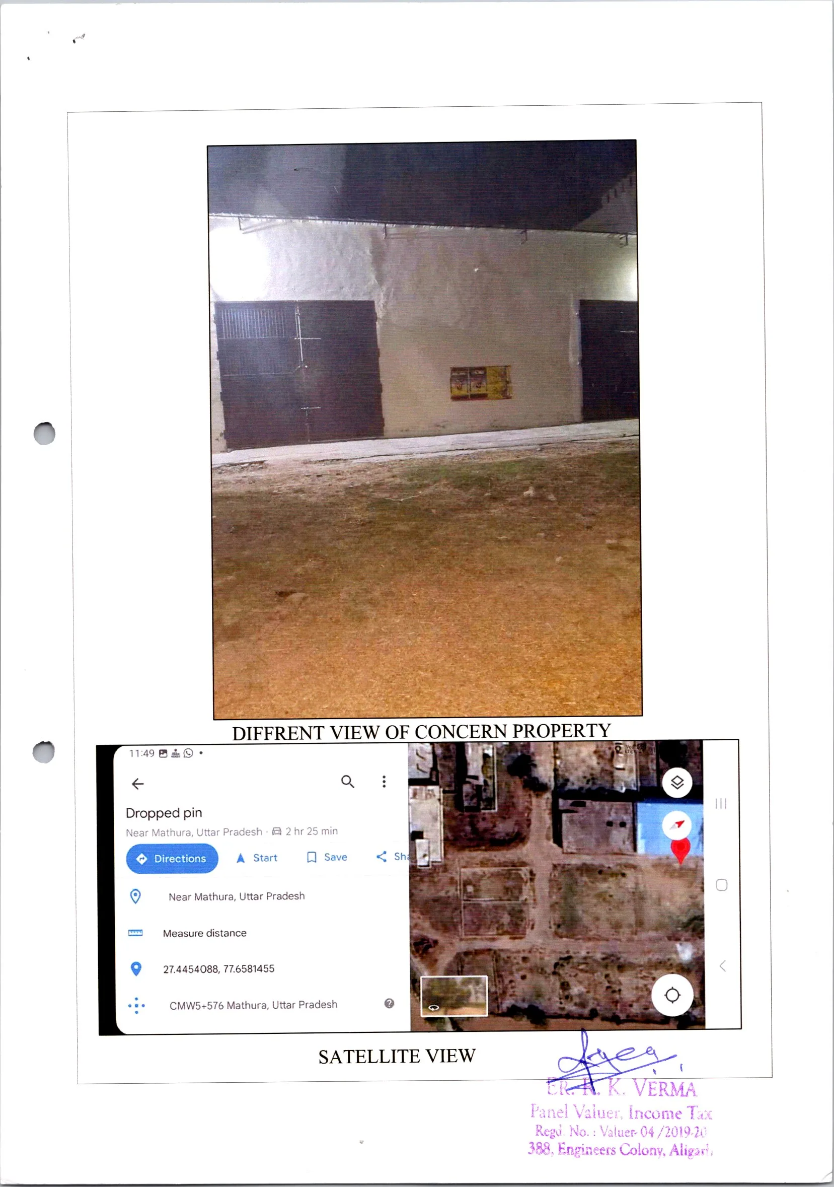 House cum godown building on Plot No. 5 & 6 | AuctionHub India